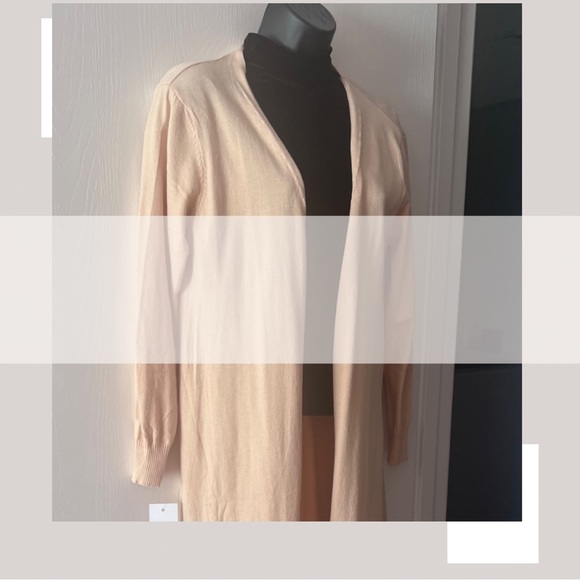 Goodnight Macaroon | Sweaters | Nwt Cream Duster | Poshmark